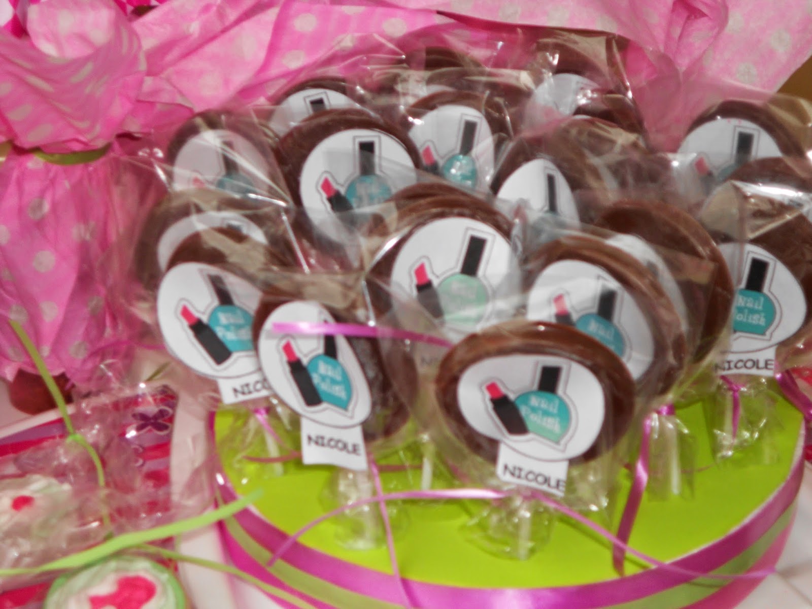 Dulce Rocio Pasteleria Artesanal: Mesa Tematica Spa para Nenas