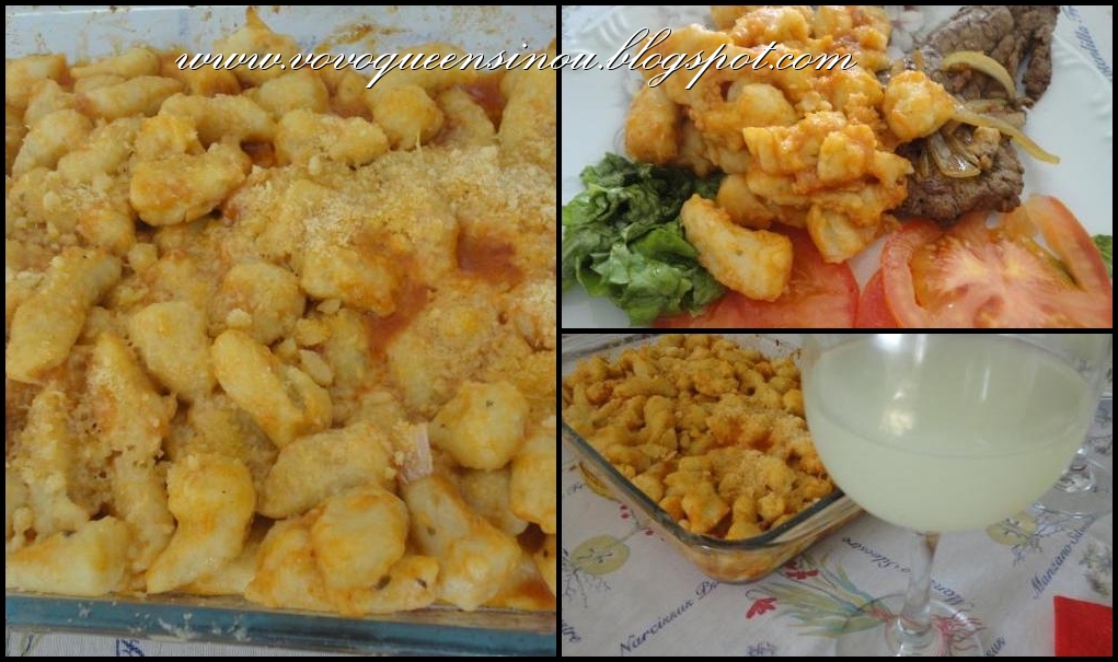 Vovó que ensinou ...: Nhoque de batata