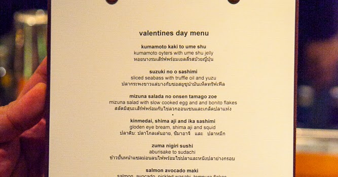 Restaurant Review - Bangkok (mostly) - All Around The World!: Zuma ...