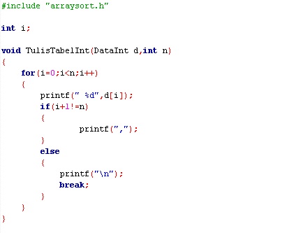 Artlogi: Array - Sorting data dengan Counting Sort