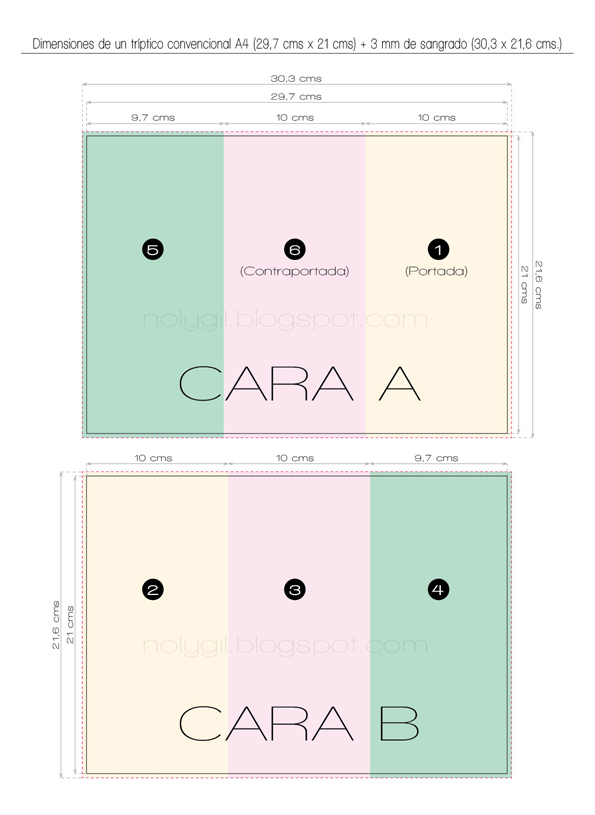 ♥ Tamaños de papel y medidas más frecuentes para impresiones / noli-nolina
