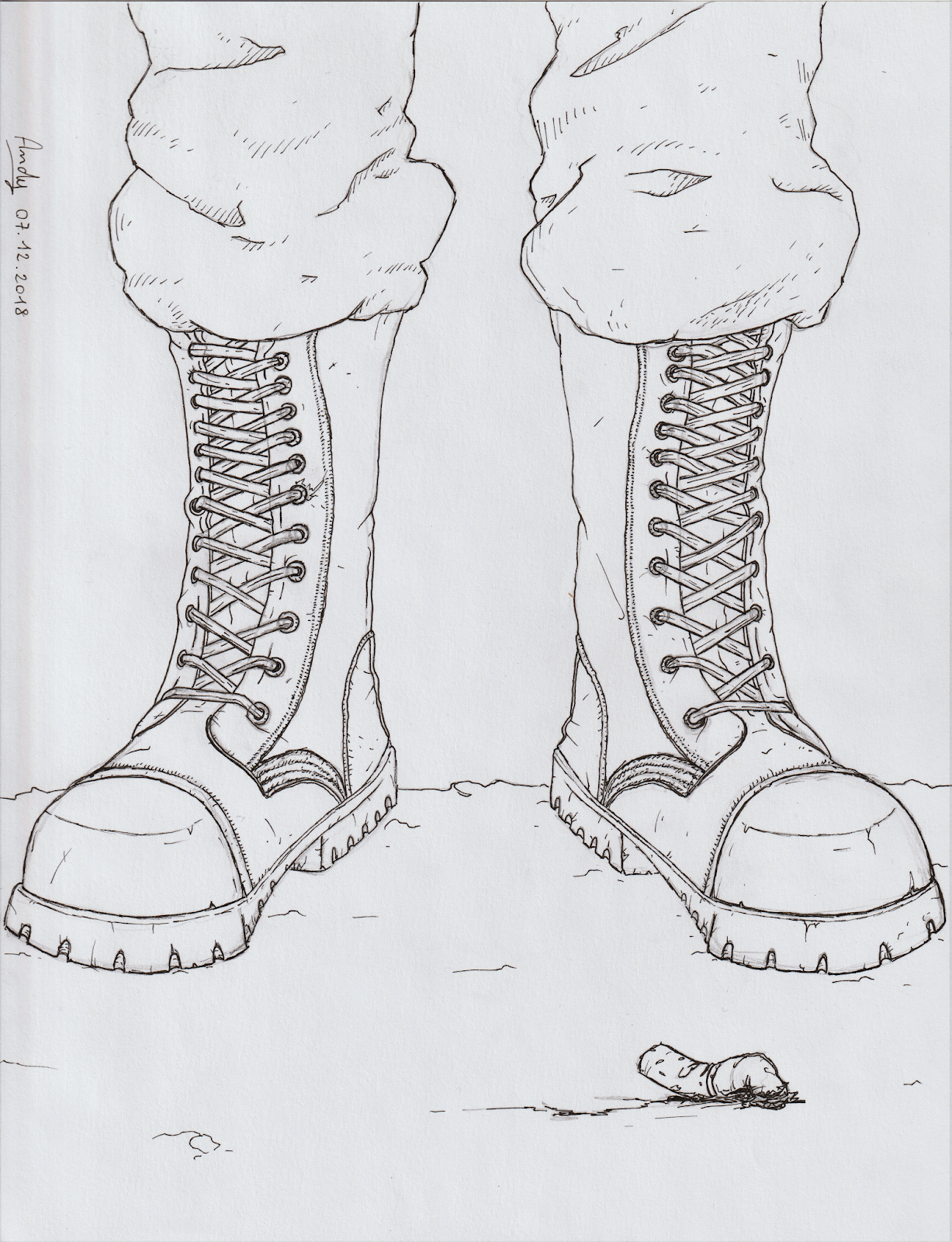 Andy Eychenne Dessin: Rangers