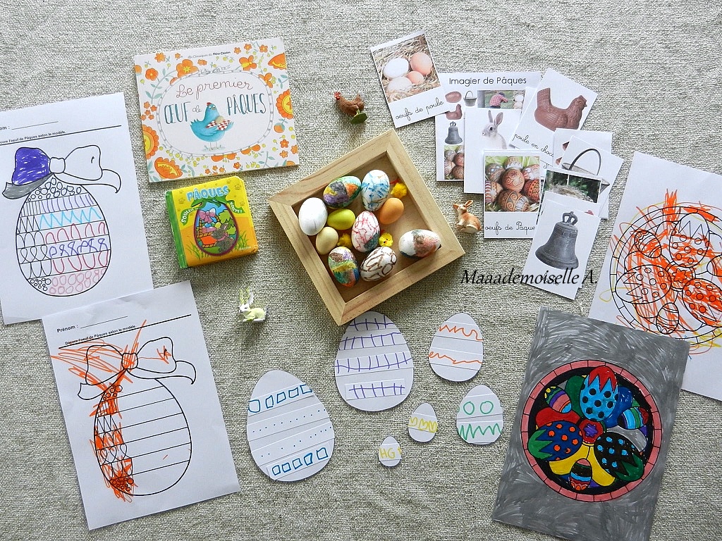 Maaademoiselle A.: || Nos activités de Pâques