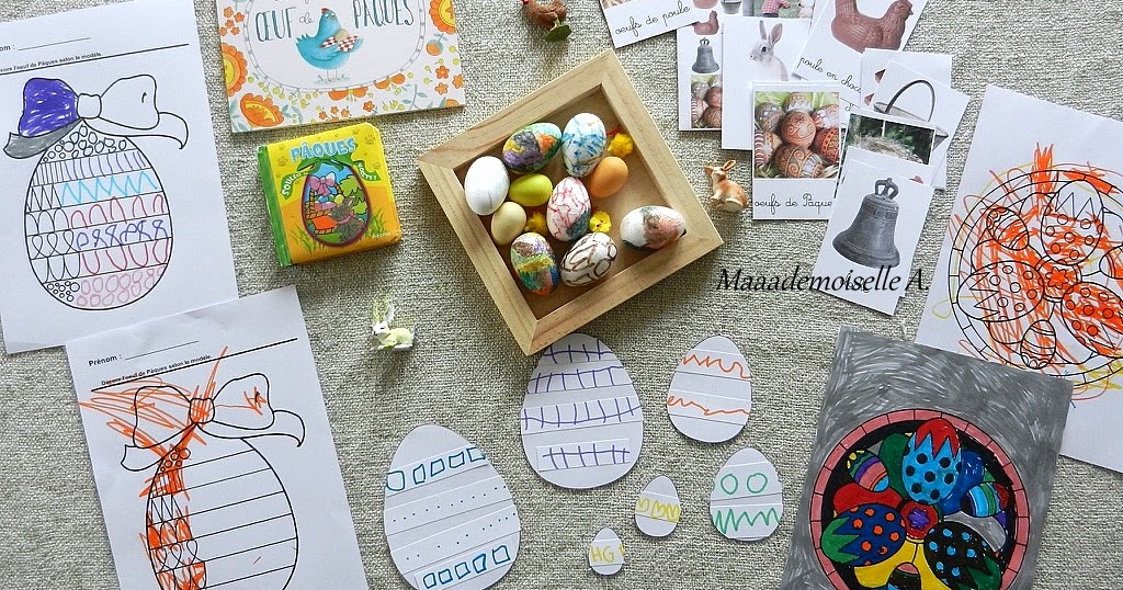Maaademoiselle A.: || Nos activités de Pâques