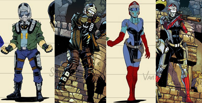 Sly Rax And Vanessa Warfield Idenitfied On Action Man Revolution #1 ...