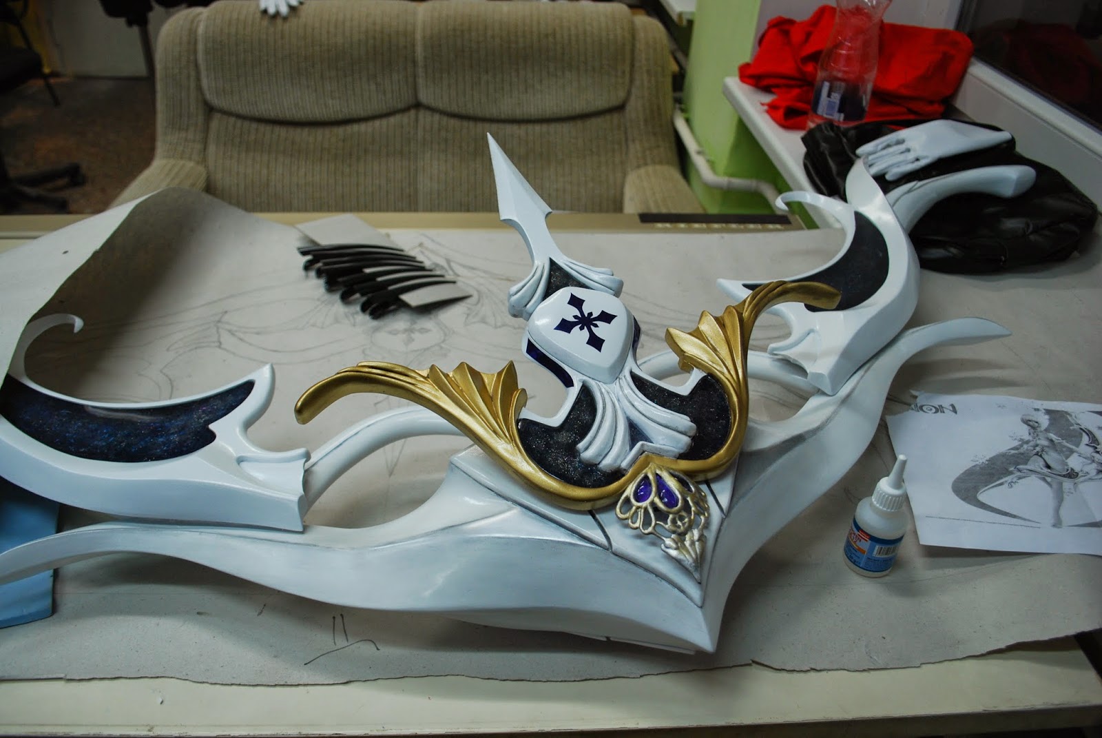 Dulcinea Cosplay: Noble Tac Officer's Leather Set and Bow: cosplay ...