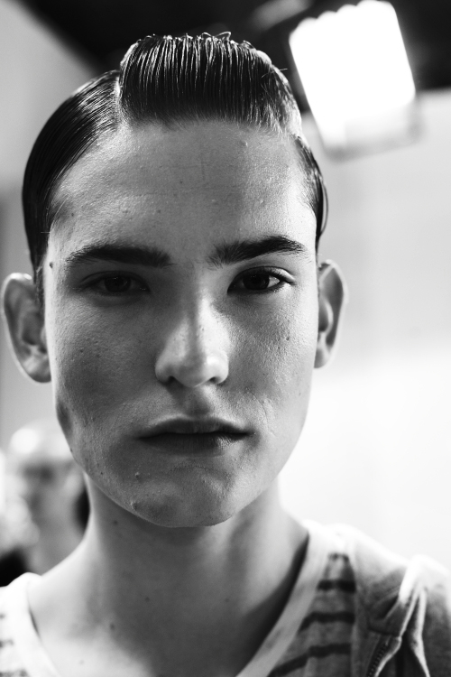 Male Model Otaku: [Newface] Felix Riess: Spring/Summer 2014 【London ...