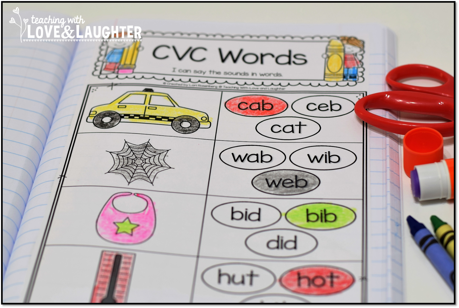 Teaching With Love and Laughter: Interactive Notebooks in Kindergarten ...