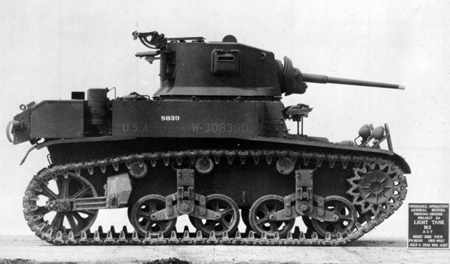 Tank Archives: Light Tank M3: America's First Thousand