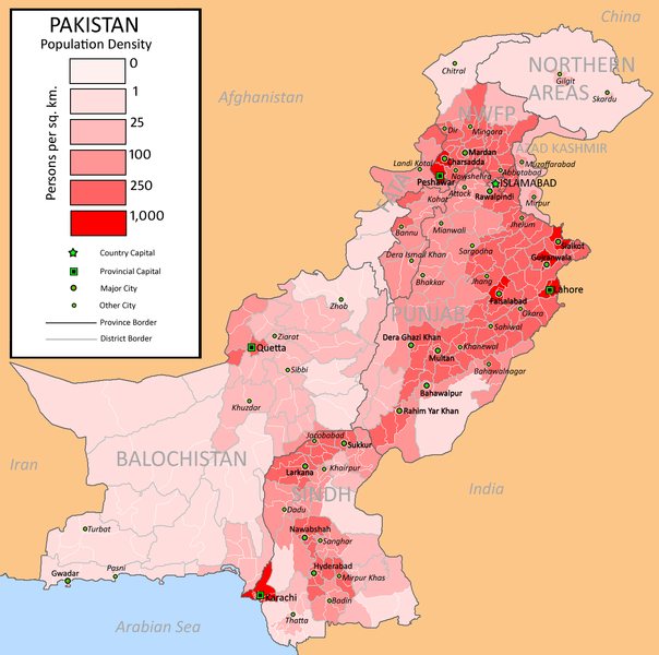 The Islamic Republic of Pakistan: Demographics