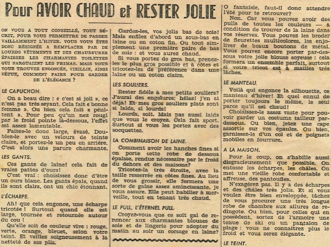 Cour Carrée: Mode et vie quotidienne sous l'Occupation: "le Petit Echo ...