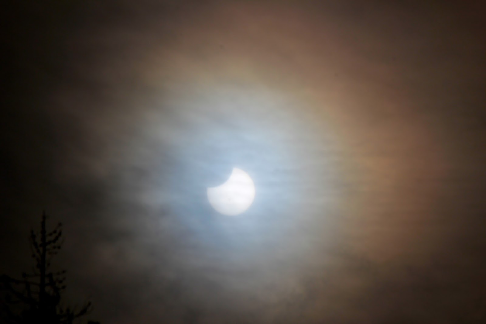 La Pine Observatory: A very partial solar eclipse