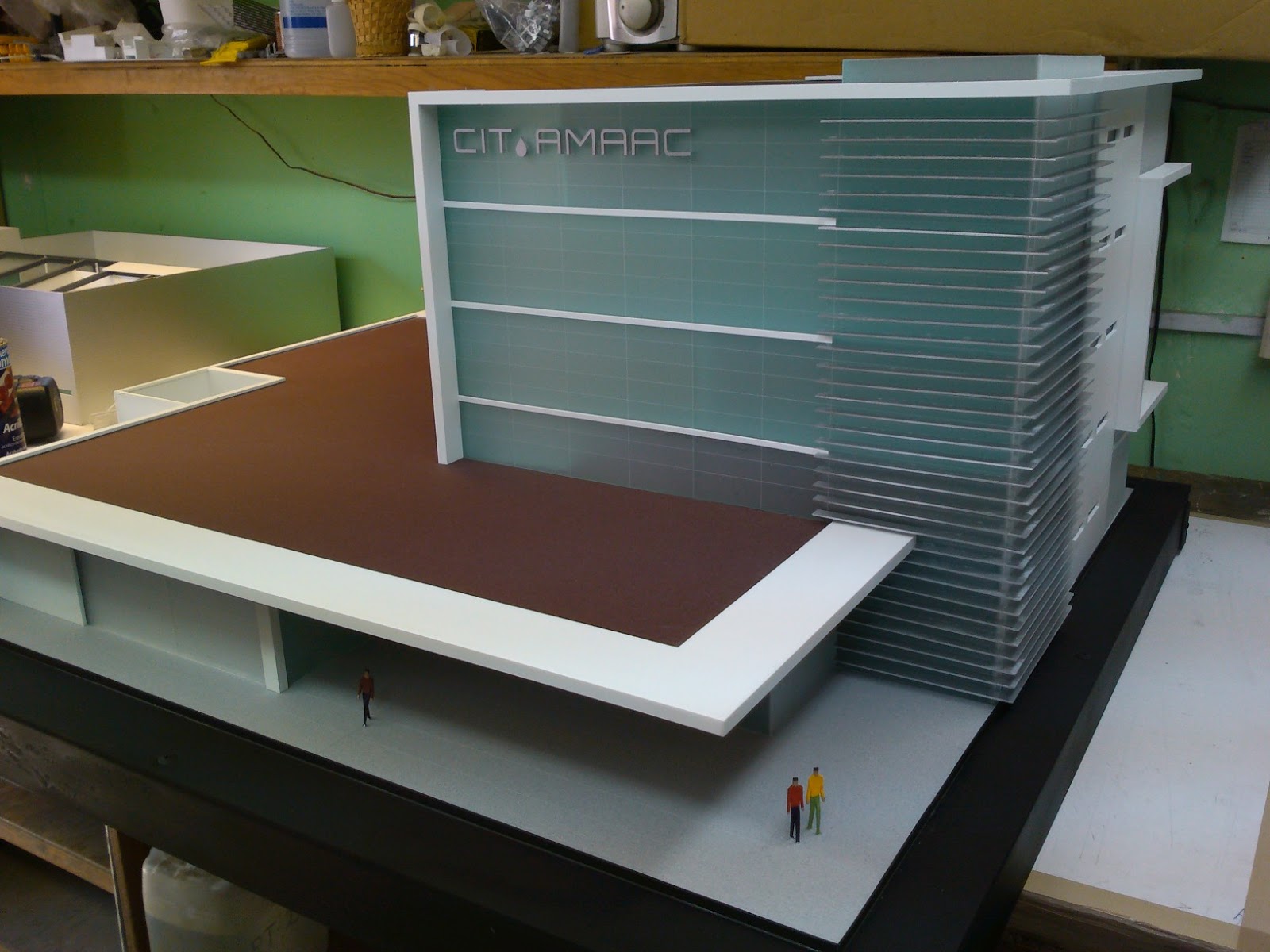 Maqueta Edificio de Oficinas