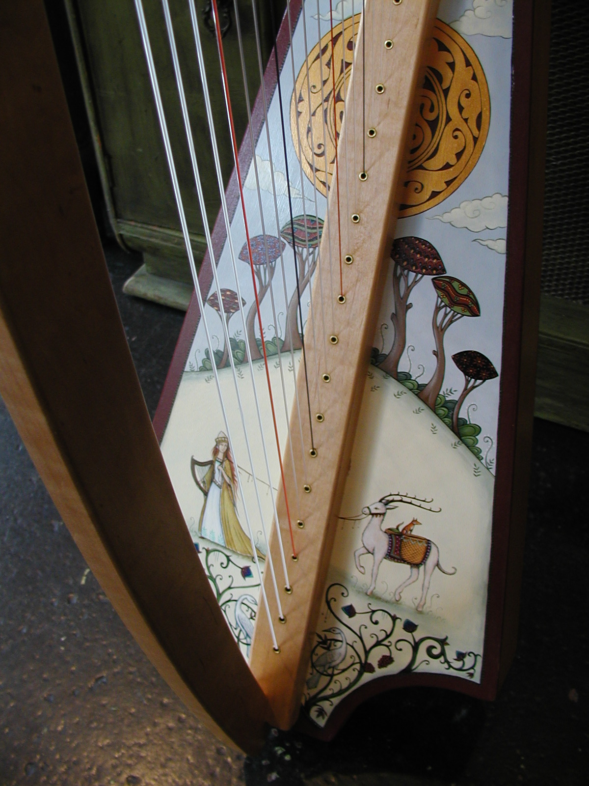 Wayward Harper: A Tale of a Painted Harp