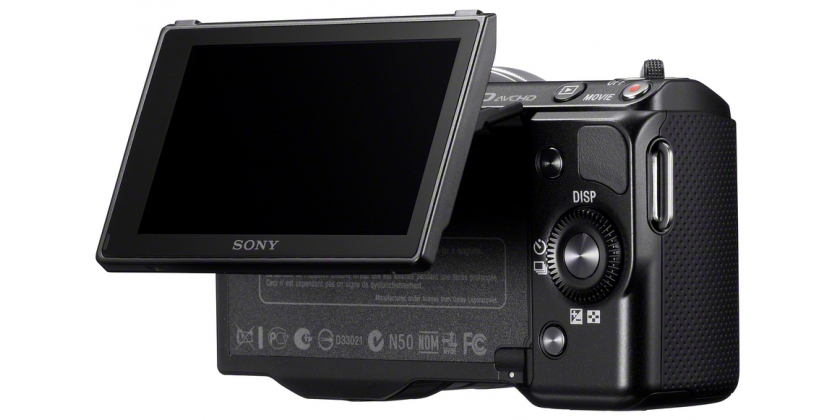 Sony NEX-5NY 16.1 megapixel camera with 3" inch touch screen Xtra Fine fold