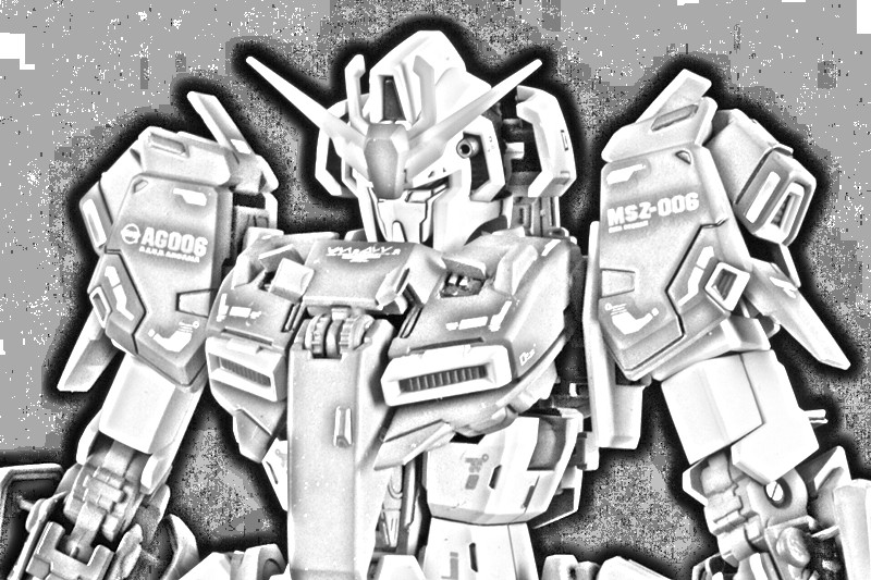 RG 1/144 Zeta Gundam open hatch teaser