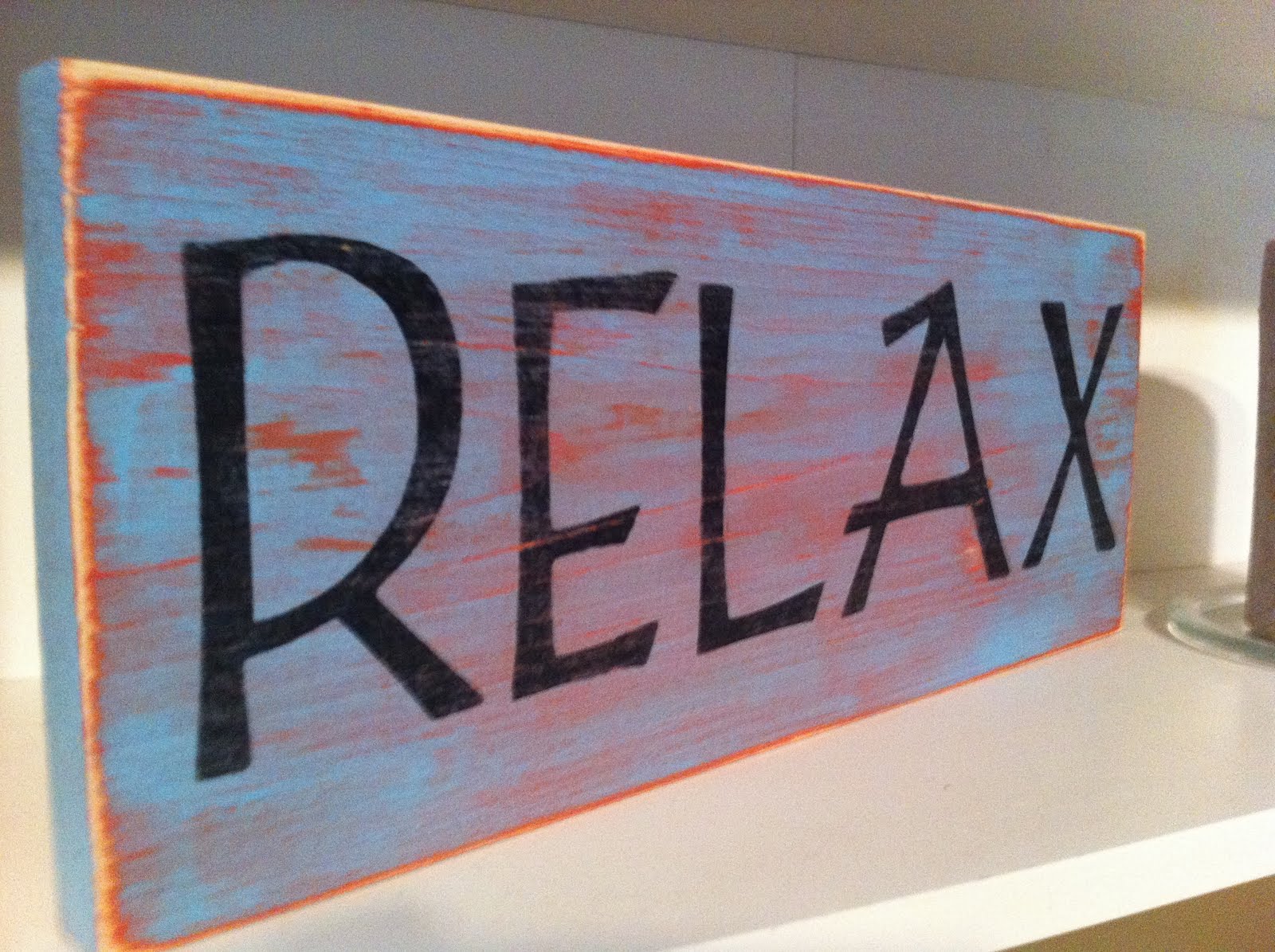 Something Out of Nothing: Wood Signs Hand Painted To Look Vintage/Weathered