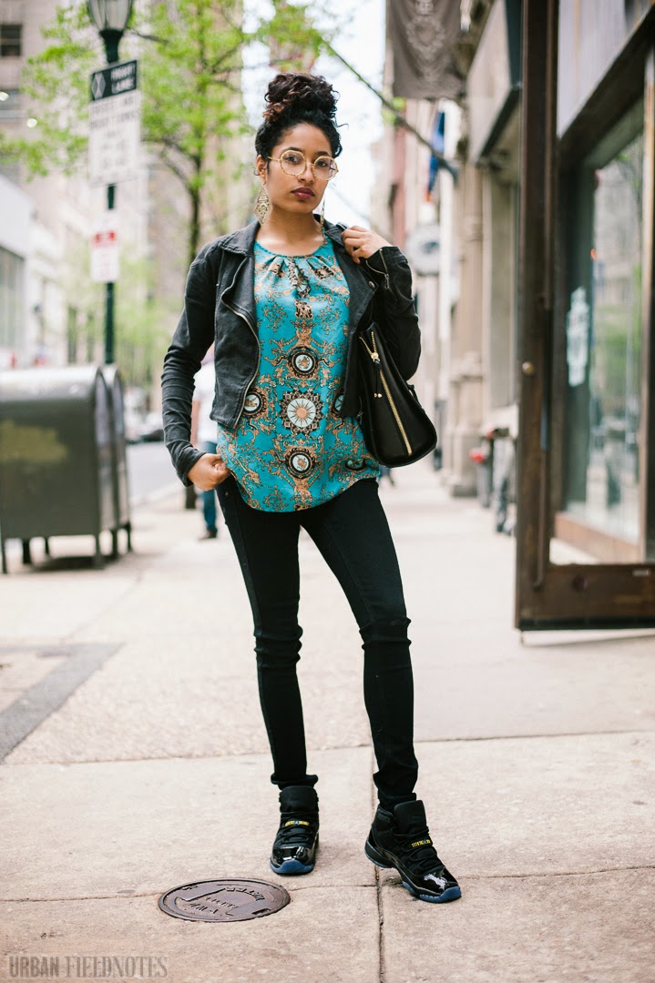 Urban Fieldnotes: Philadelphia Street Style: Israel, Walnut St