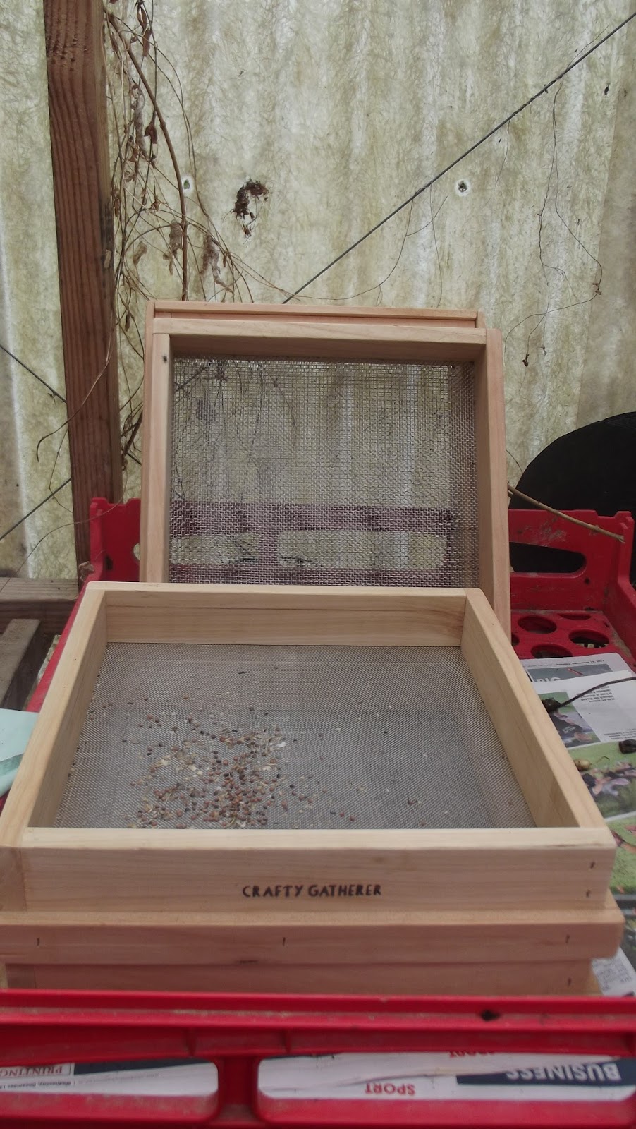 Seeds: Seed sieves