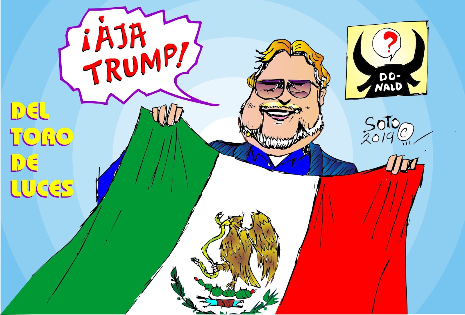 MUCAHI BASSOCO: GUILLERMO DEL TORO estrella en hollywood caricatura ...