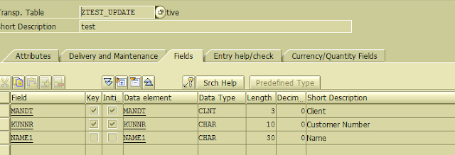 SAP Technical: How to create a update function module