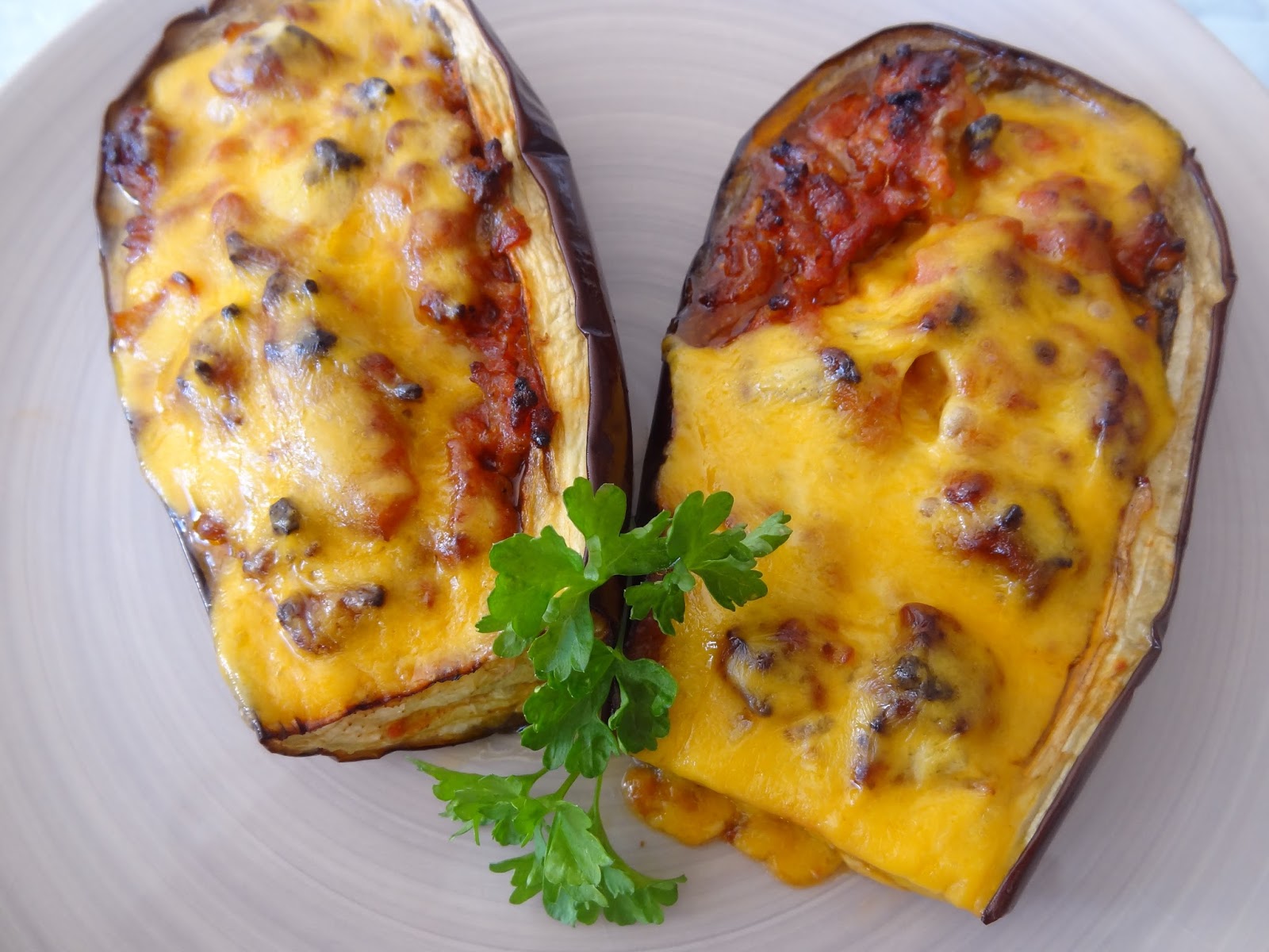 Punjeni patlidzan - Mamica kuha