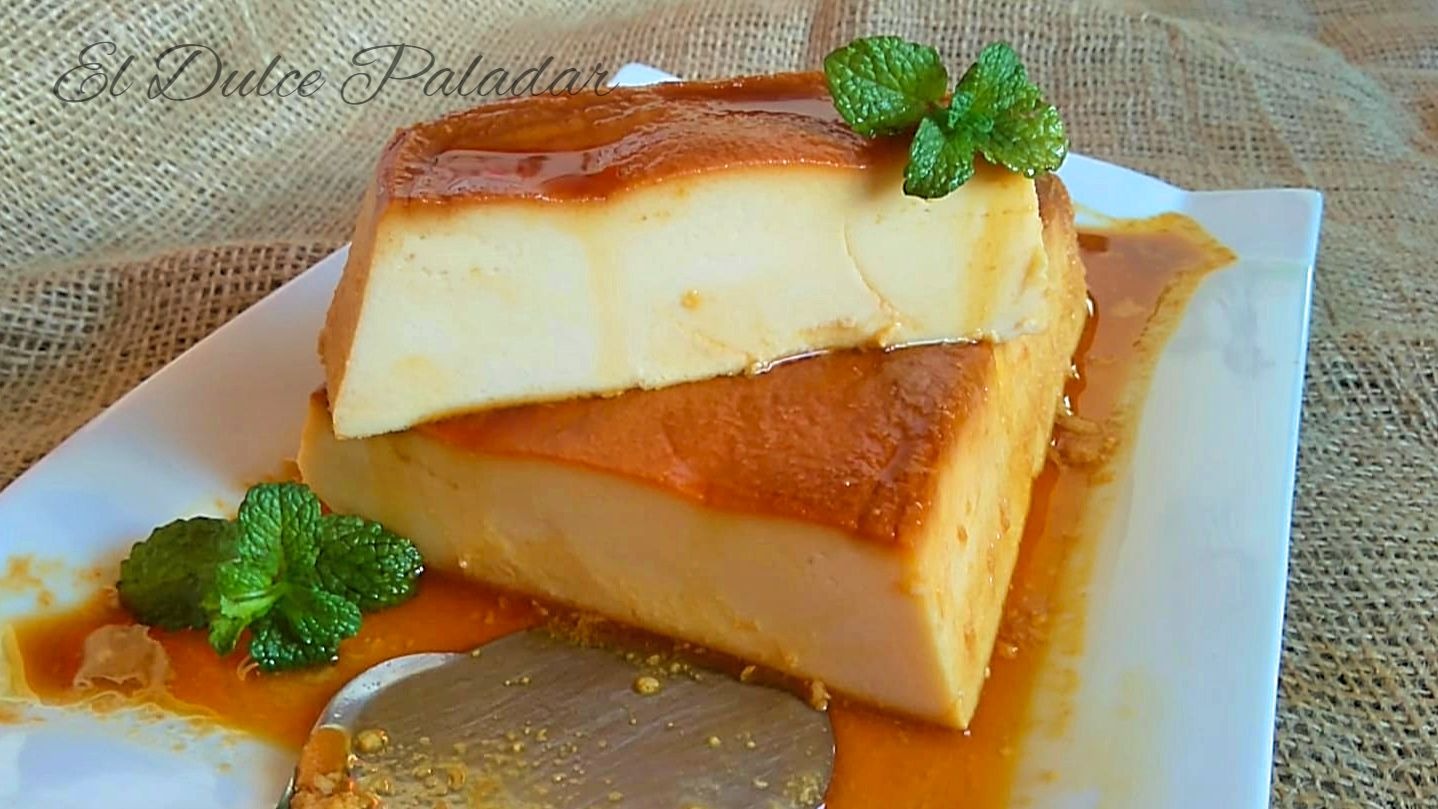 Flan napolitano cremoso - El dulce paladar