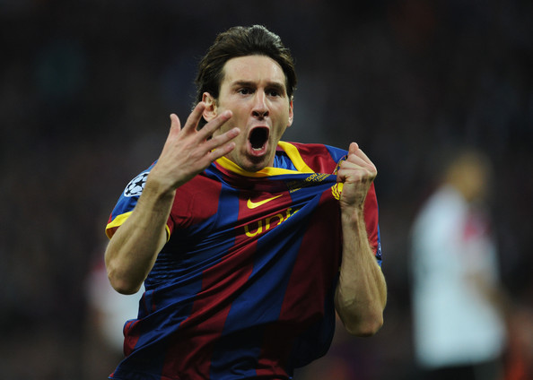 pictures Lionel Messi vs Manchester United UEFA Champions League Final