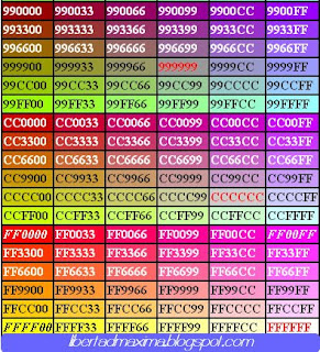 Informática 1 bachillerato: Código de colores RGB Y profundidad de color