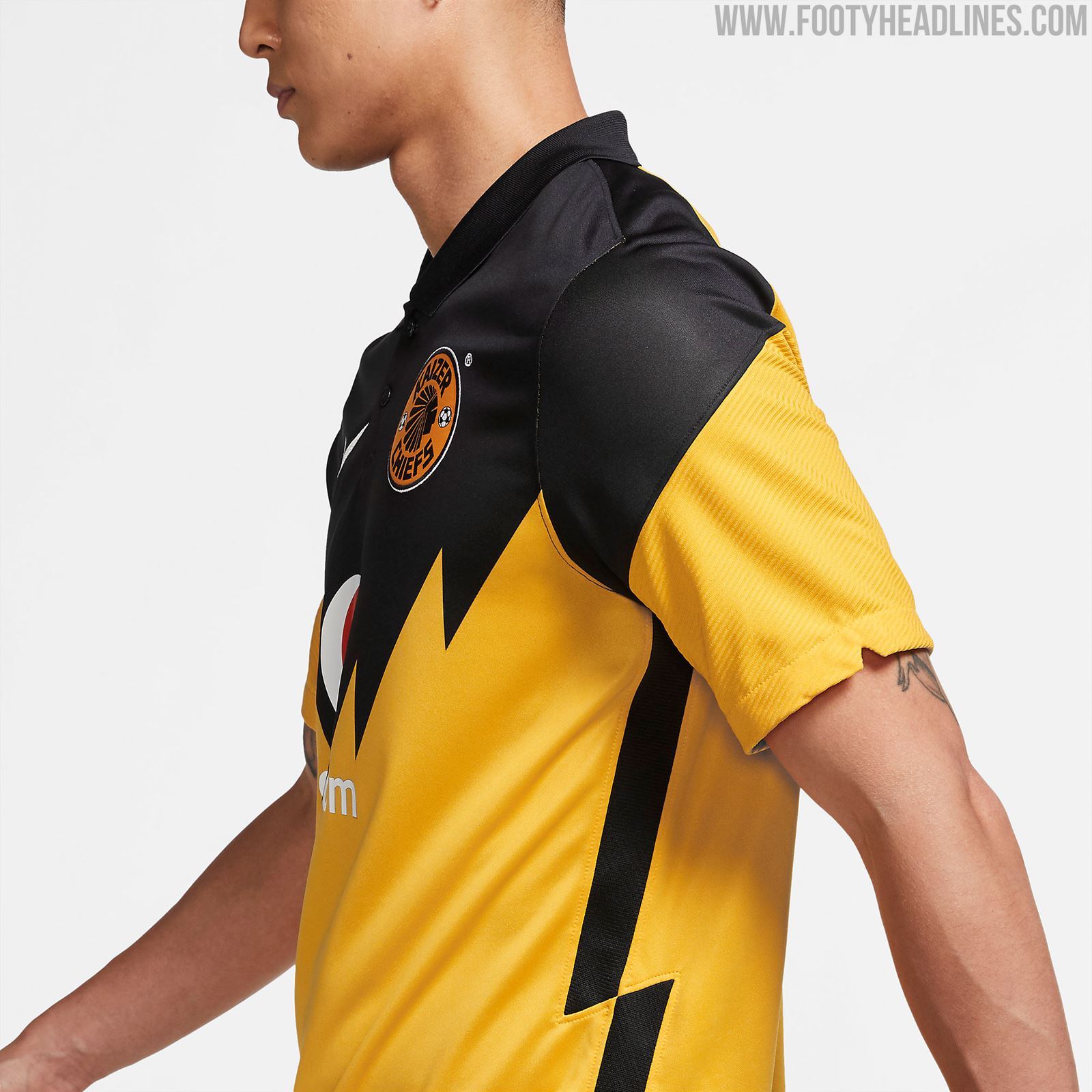 Nike Kaizer Chiefs 20-21 Home & Away Kits Revealed - New Pictures ...