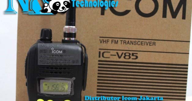 Panduan Cara Setting HT Icom IC V85 - Blog Zona Cantiku