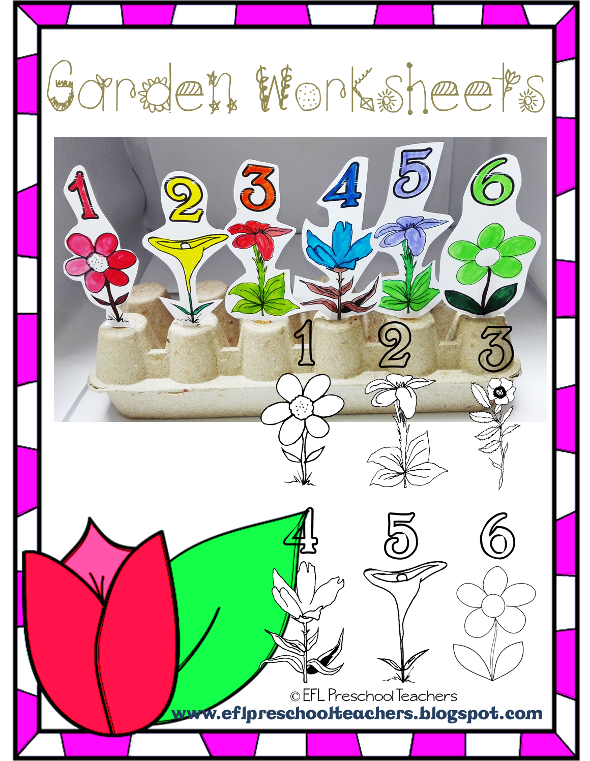 ESL/EFL Preschool Teachers: Garden Theme Resources for the Preschool ELL