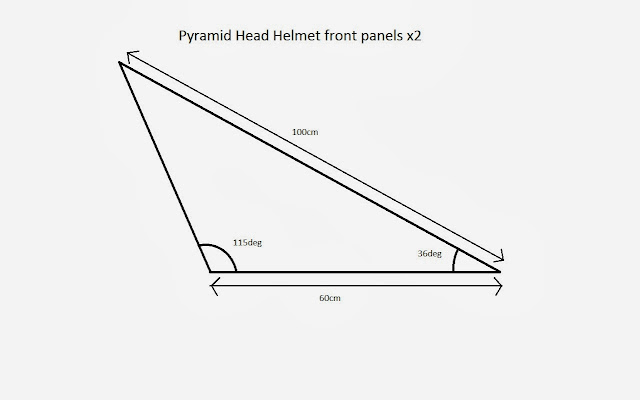 Into the mind of Oddness: Pyramid Head Helmet Tutorial