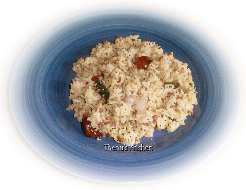 Thenu's Kitchen: Sprouts Sadham (Kollu Sprouts Rice)