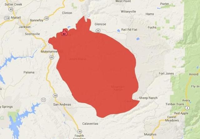 Sierra Sentinel News- Serving The Sierra Nevada Communities: Map of ...