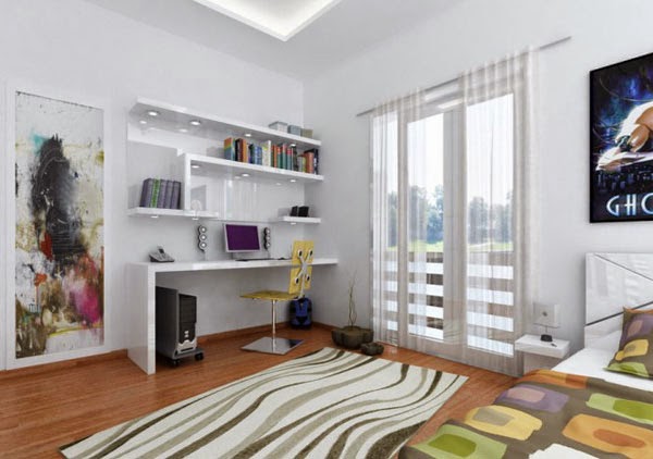Contoh Penempatan Komputer di Kamar Anak ~ Desain Rumah Luar Negeri