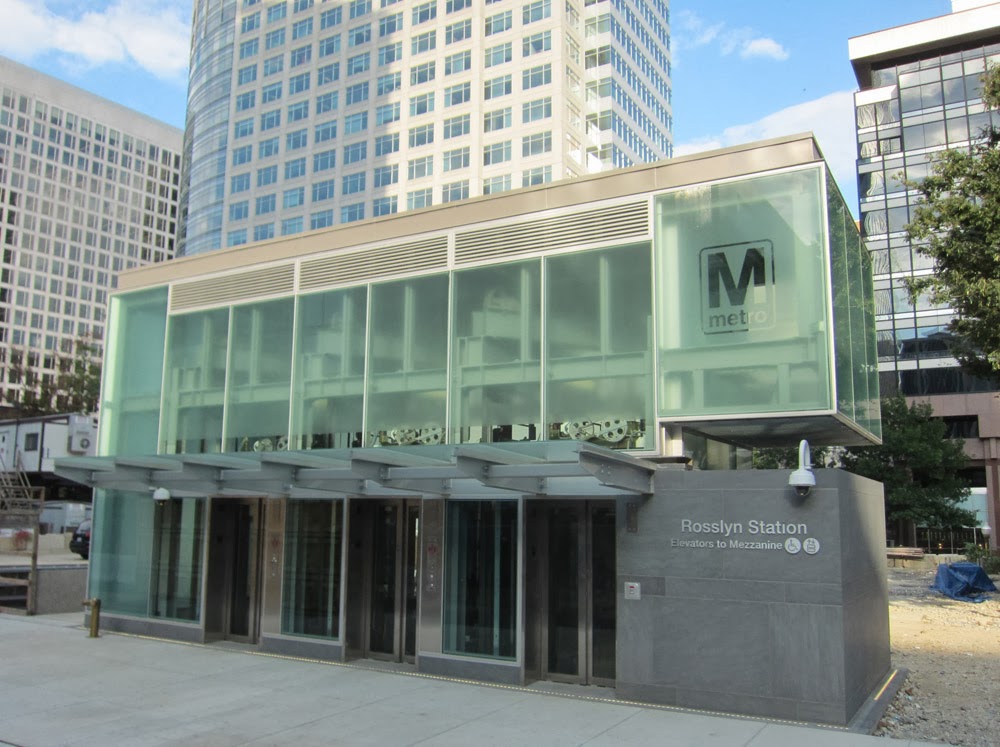 Ode Street Tribune: new Rosslyn metro entrance opening this Sunday