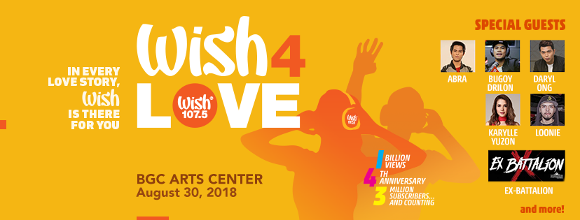 Wish FM 107.5 to celebrate 4th Year