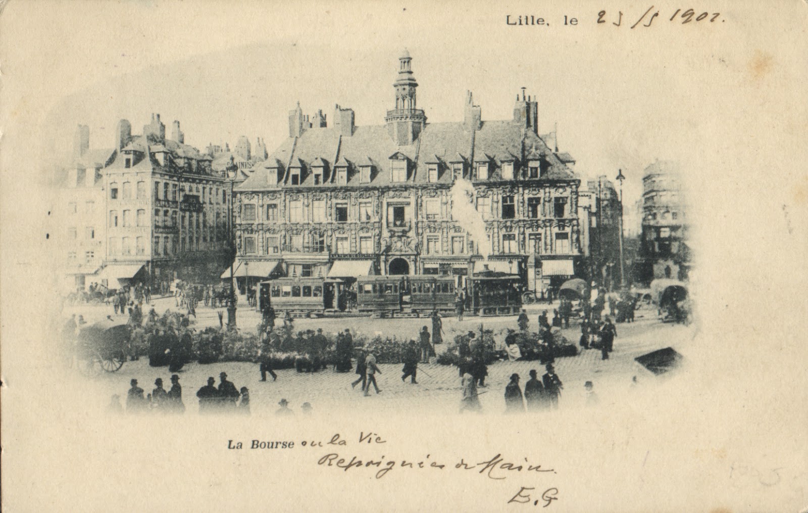 Histoires du Nord 3: La (Vieille) Bourse de Lille... (1897)