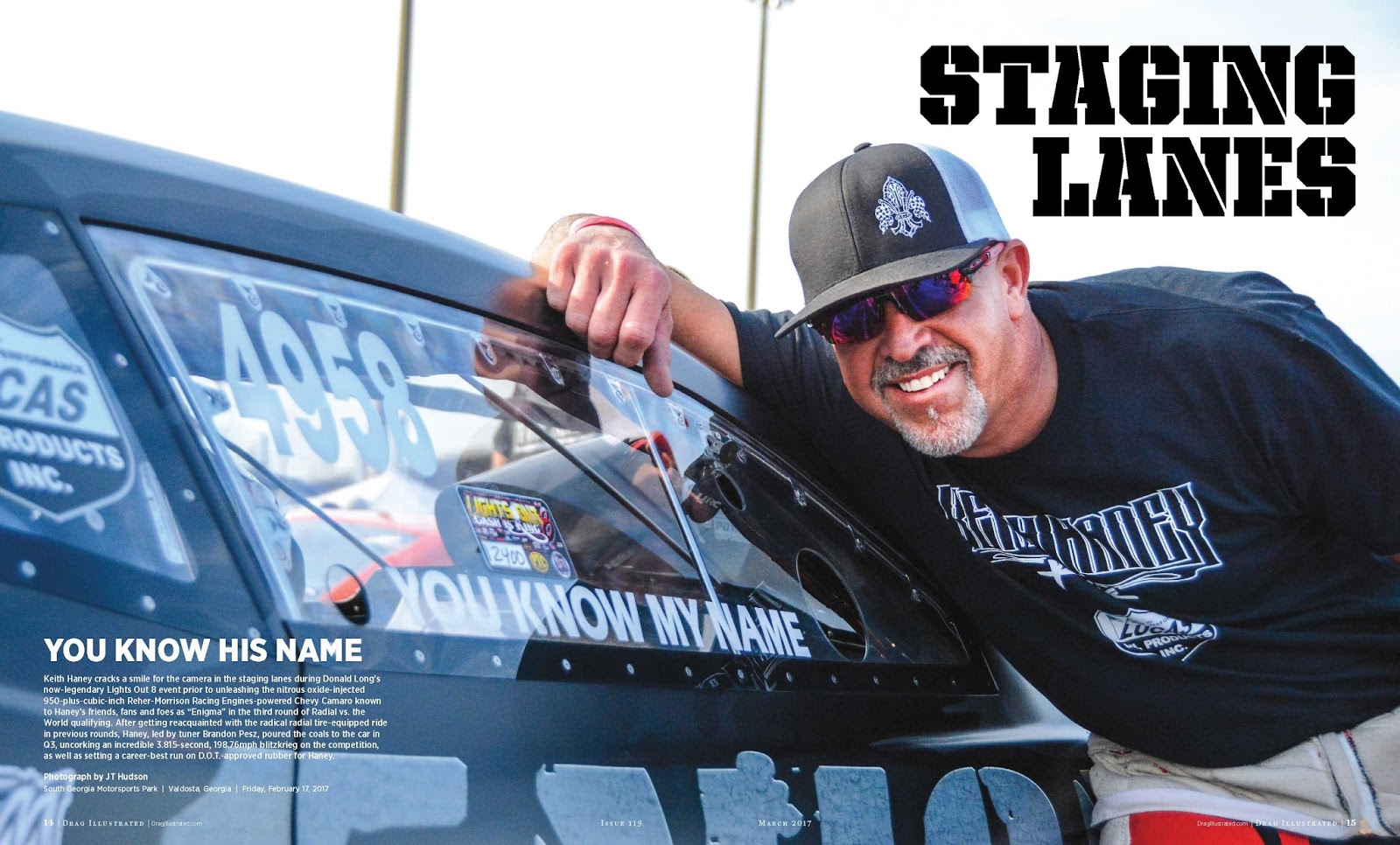 Keith Haney Racing: Staging Lanes