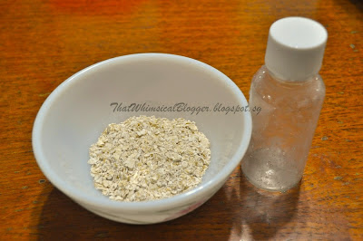 Simple DIY oatmeal toner (great for sensitive skin)