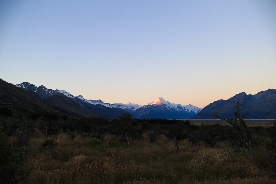 ink + adventure: Mount Cook and the "perfect" campsite