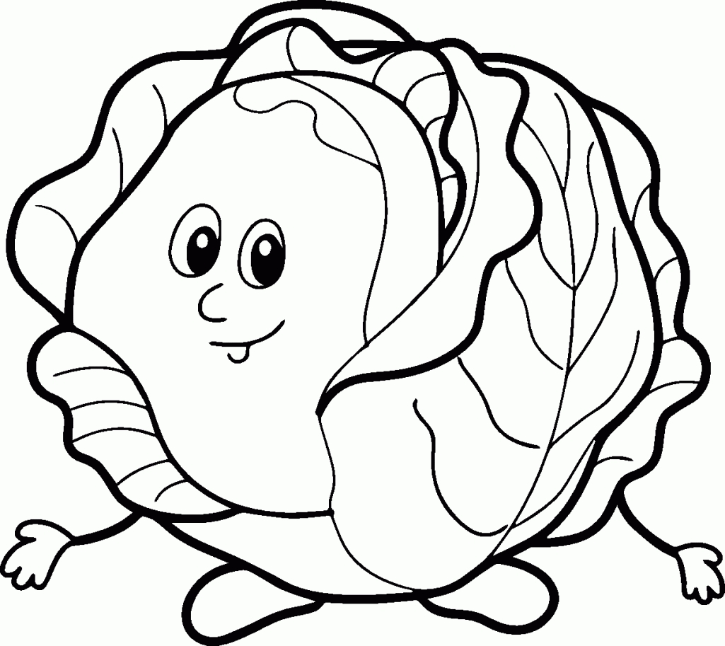 Free Coloring Pages of Vegetable Gardens