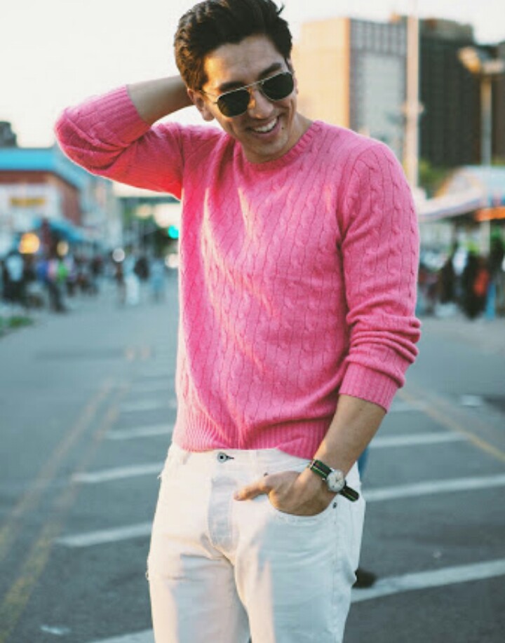 When Men Wear Pink - SophieStylish