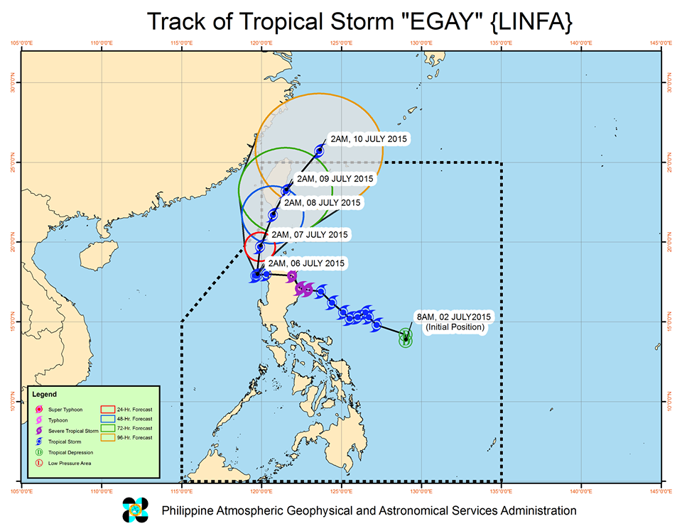 'Bagyong Egay' lingers over Luzon, Signal No. 2 up in 7 areas