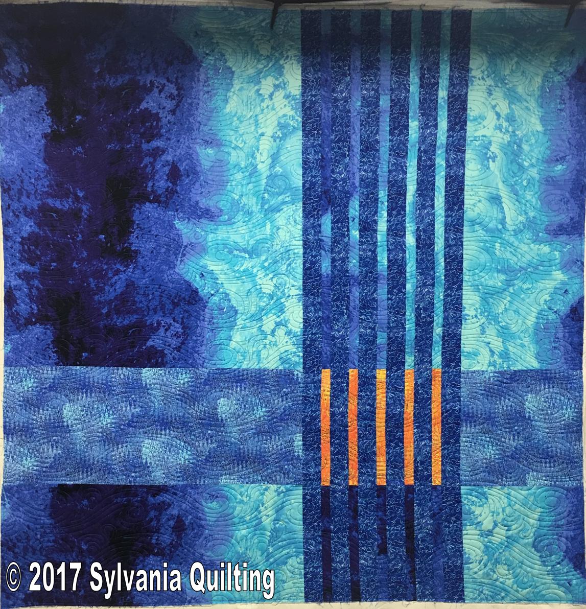 Sylvania Quilting: Ocean Waves quilt