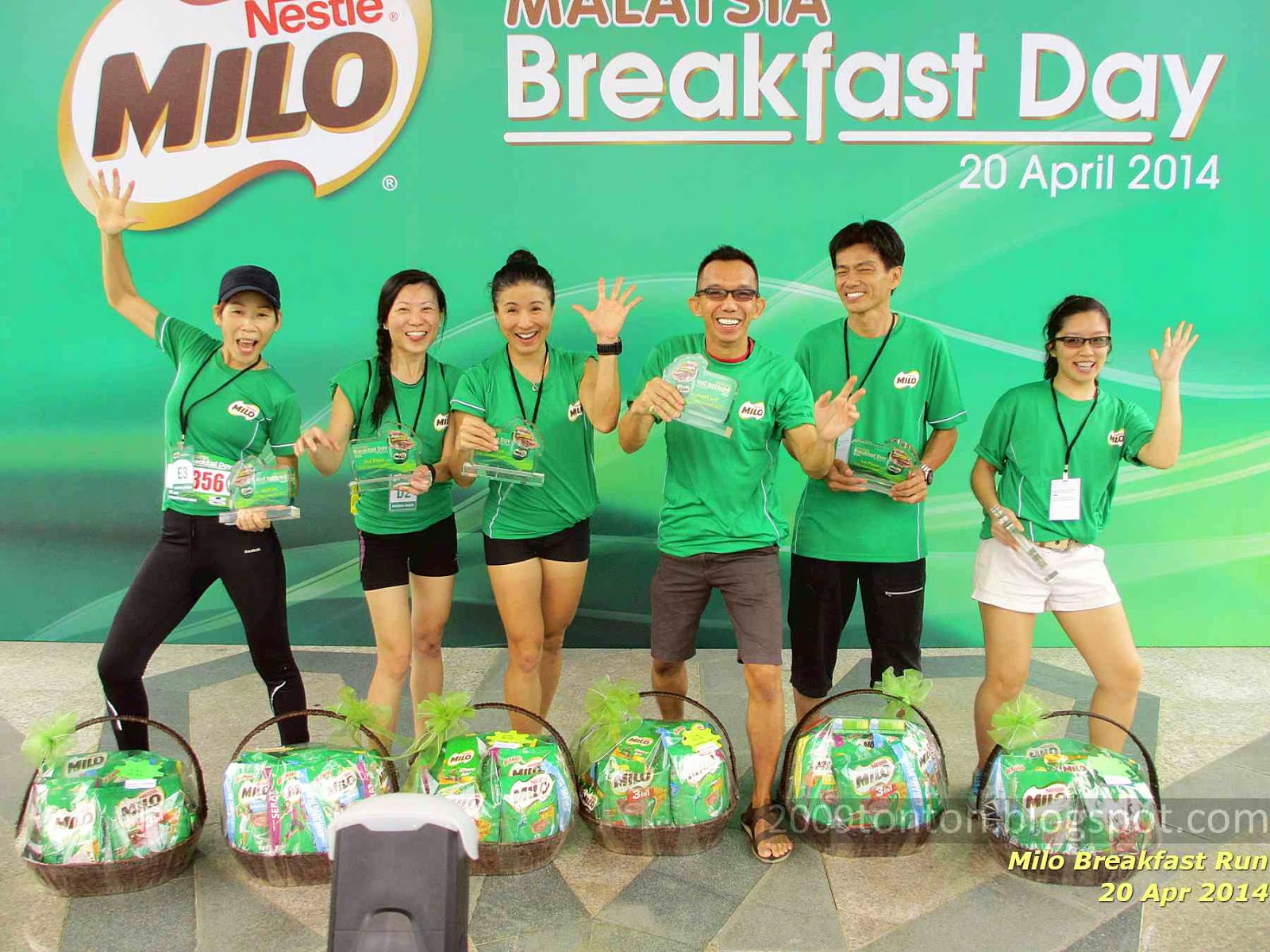 Penonton: Milo Breakfast Day Run 2014 - Top 30 Results