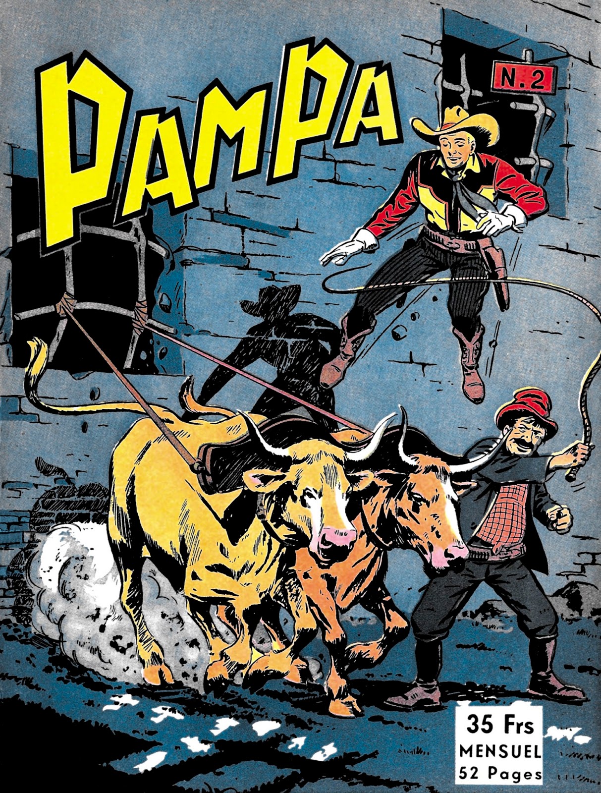 Seulement BD: PAMPA (1ère série) 02. Le Ranch Warner - Octobre 1954