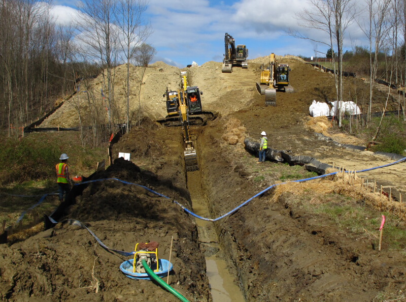 The Joyce Road Neighborhood: Pipeline Construction