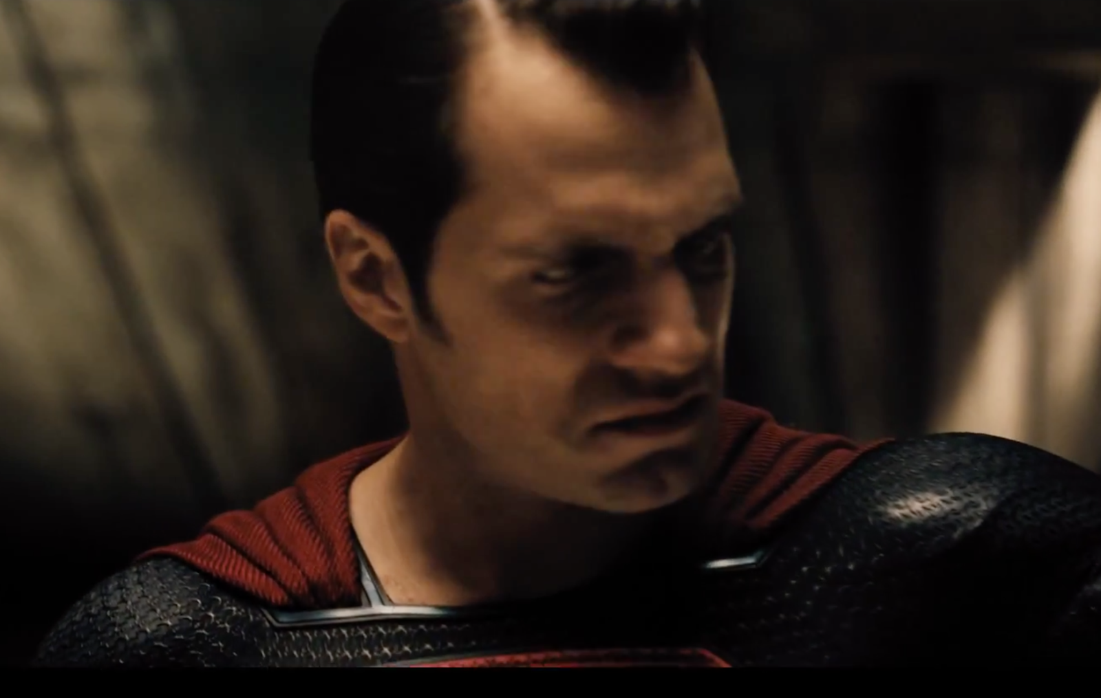 Superman Angry Face